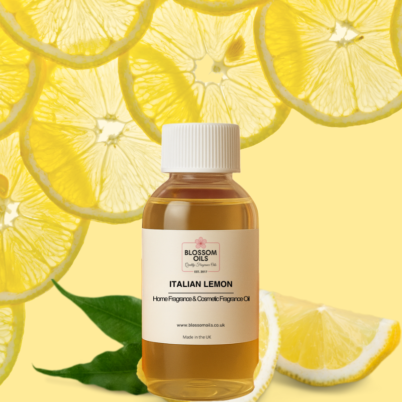 Italian Lemon Fragrance Oil for Candle Making & Wax Melts – Blossom ...